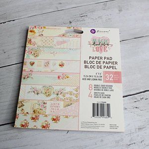 Prima Marketing | Office | Prima Scrapbook Cardstock Paper 8x8 6x6 ...